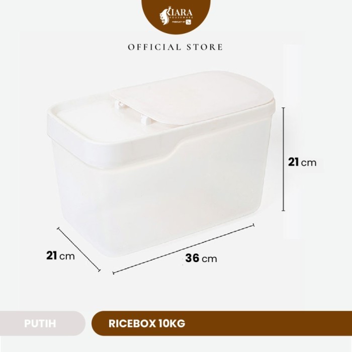 Rice Box/Rice container/Rice Box 10 Kg KIARA | Shopee Philippines