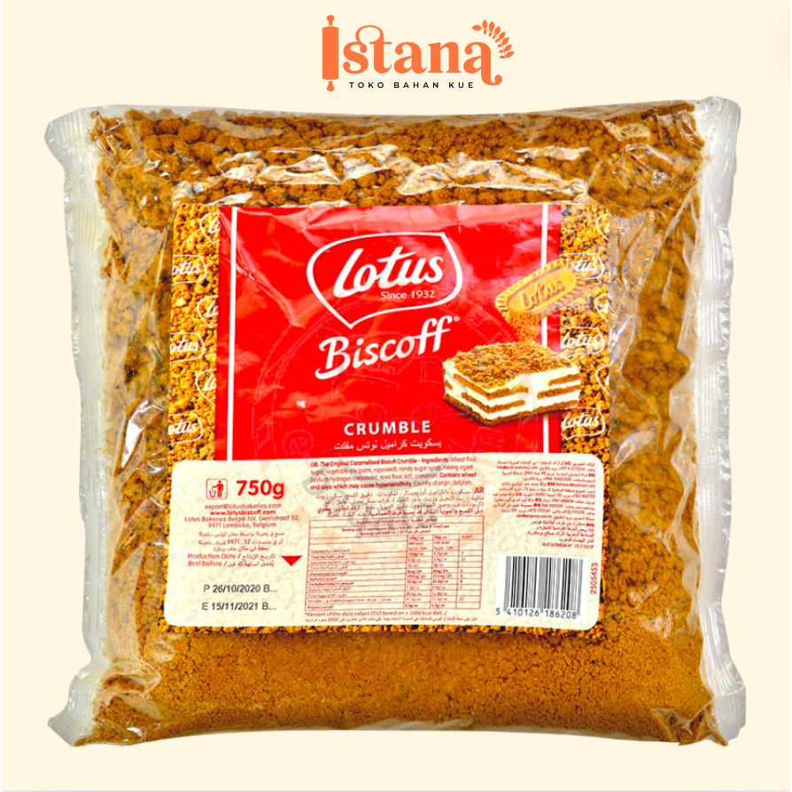 Lotus BISCOFF CRUMBLE - Repack 150gr / 250gr / 350gr | Shopee Philippines