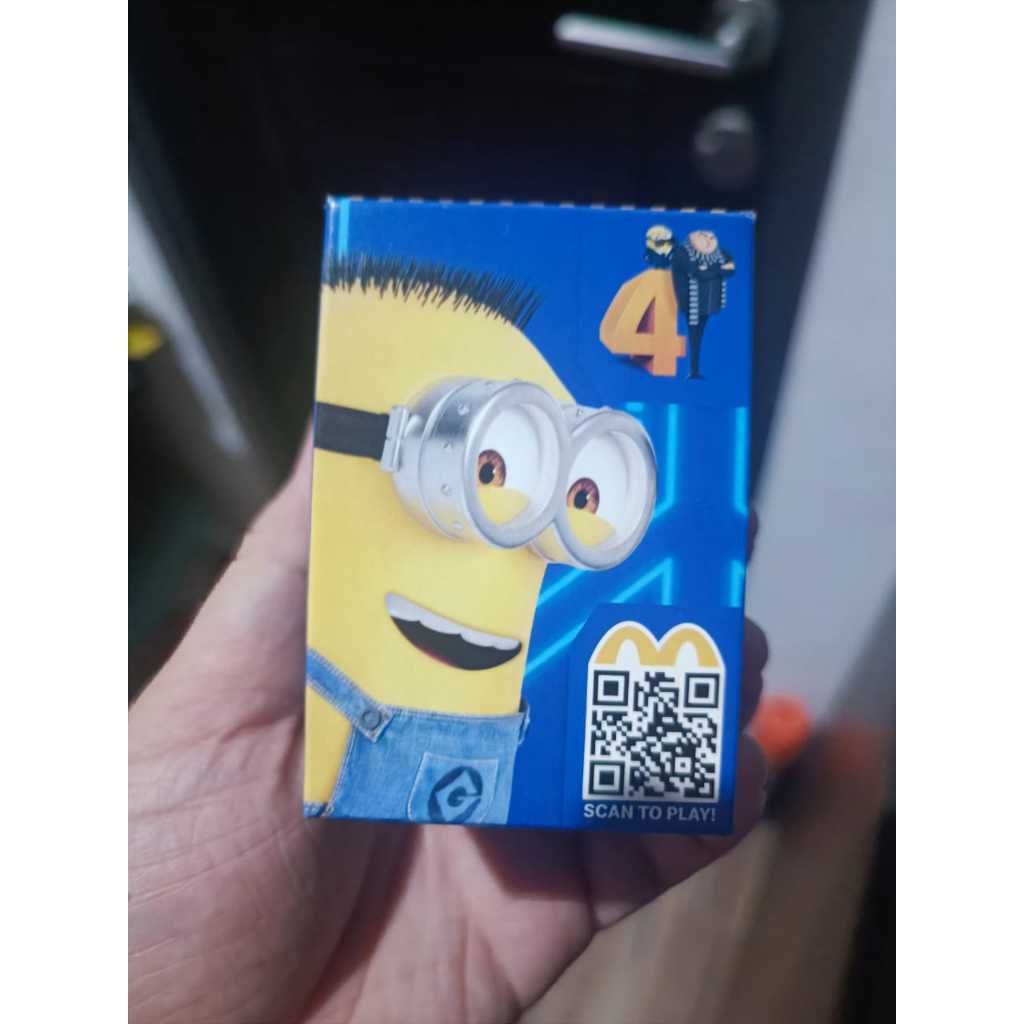 Despicable Me 4 Minions Happy Meal Mcdonals Ron Merchandise Figure Toy ...
