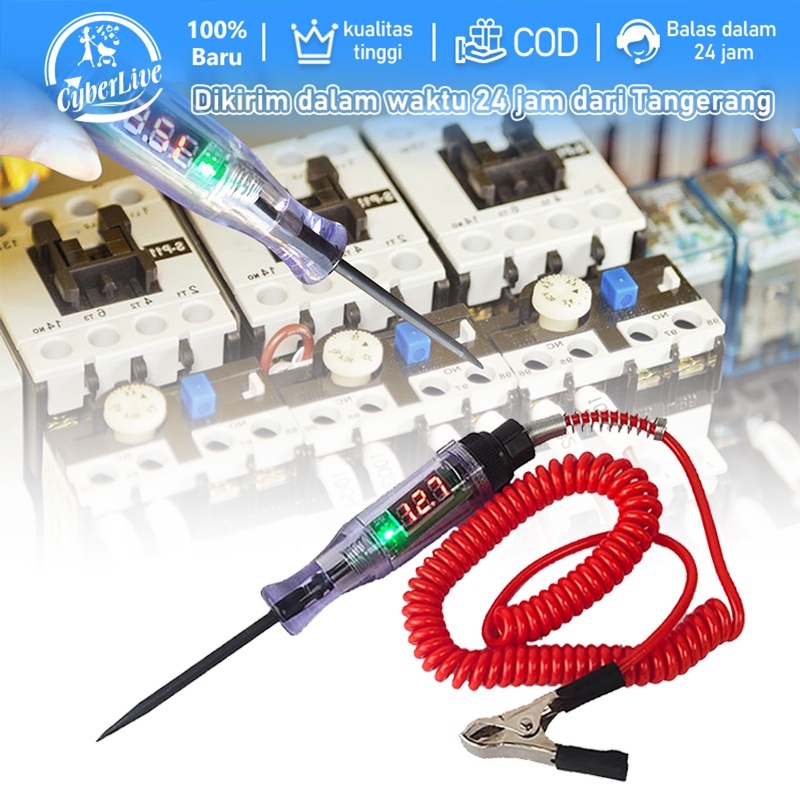 Tespen Digital Tester Testpen Electrical Electrical Car Motorcycle 6v ...