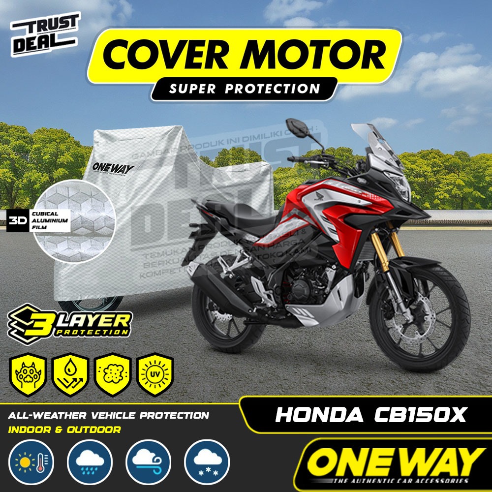Honda CB150X CB 150X 3 Layer Motorcycle Cover Cover ONEWAY Waterproof ...