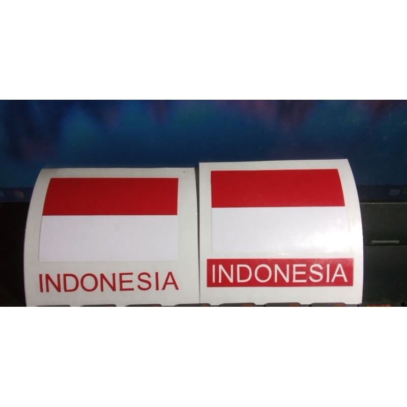 Indonesian flag cutting sticker | Shopee Philippines