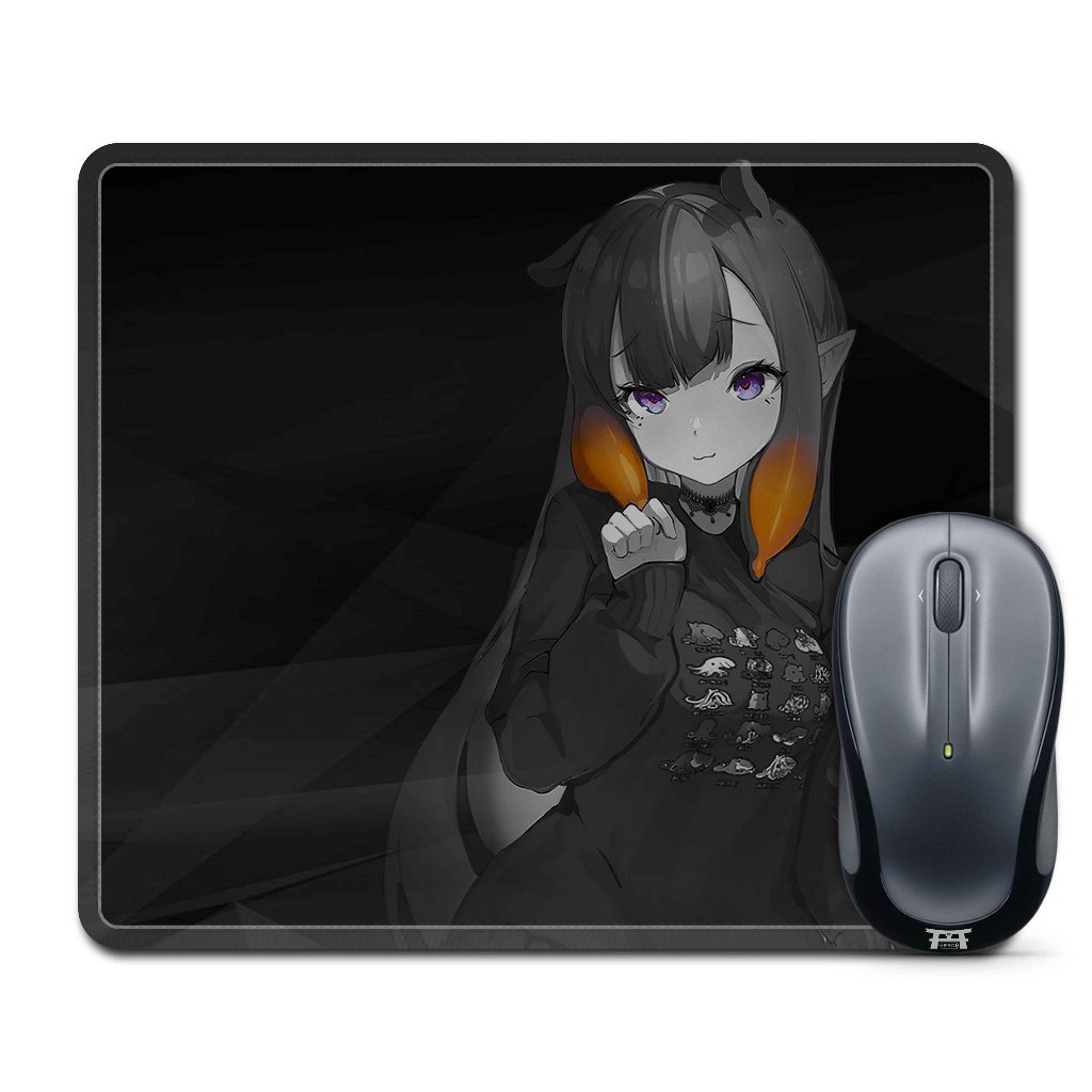 MONOCHROME NINOMAE INANIS vtuber gaming Mouse pad - HOLOLIVE Rubber ...