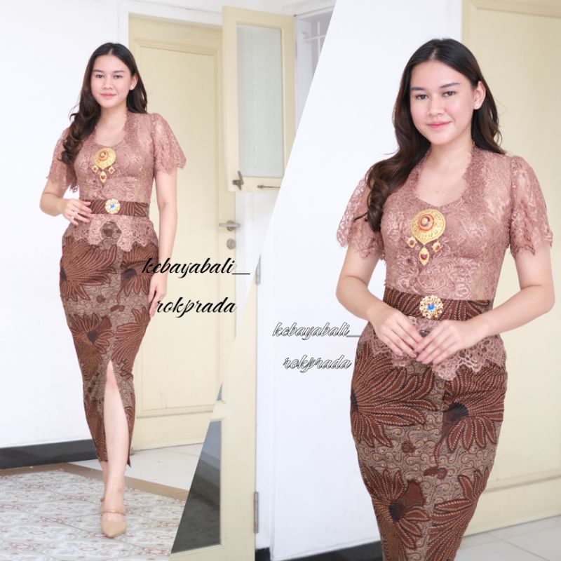 Modern Short Sleeve KEBAYA TINKERBEL Edge MODEL | Shopee Philippines