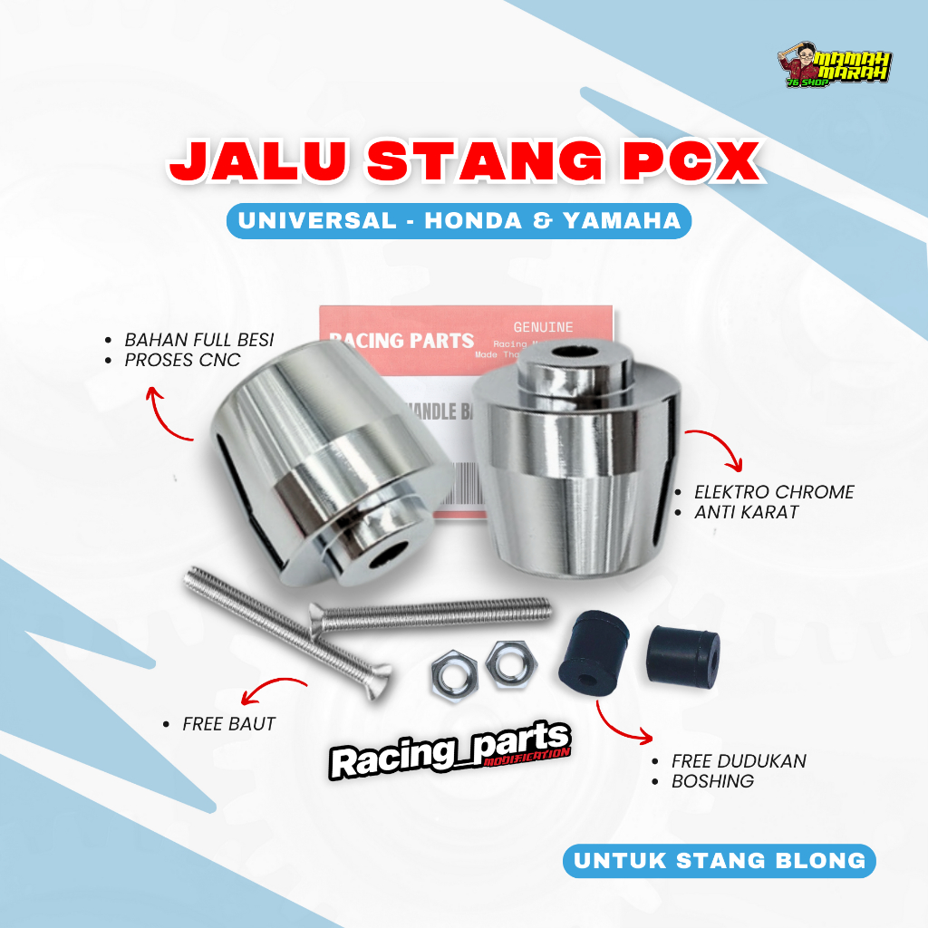 Jalu Pendulum Handlebar PCX 150 Vario Beat Griller Aerox Nmax CBR Jalu ...