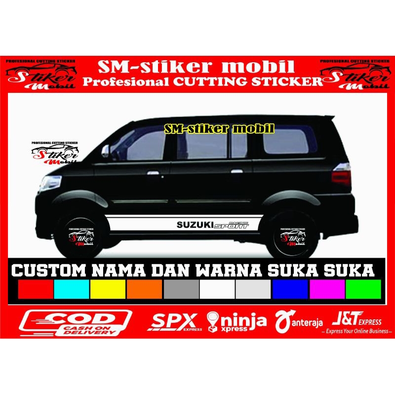 Gran max suzuki apv luxury luxio car stickers, etc. cutting stickers ...
