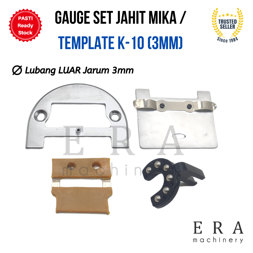 MESIN Gauge set Template K10 sewing getset MIKA Template K-10 needle ...