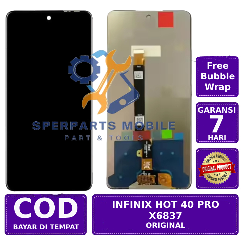 Lcd INFINIX HOT 40 PRO ORIGINAL FULLSET TOUCHSCREEN GUARANTEE FREE ...
