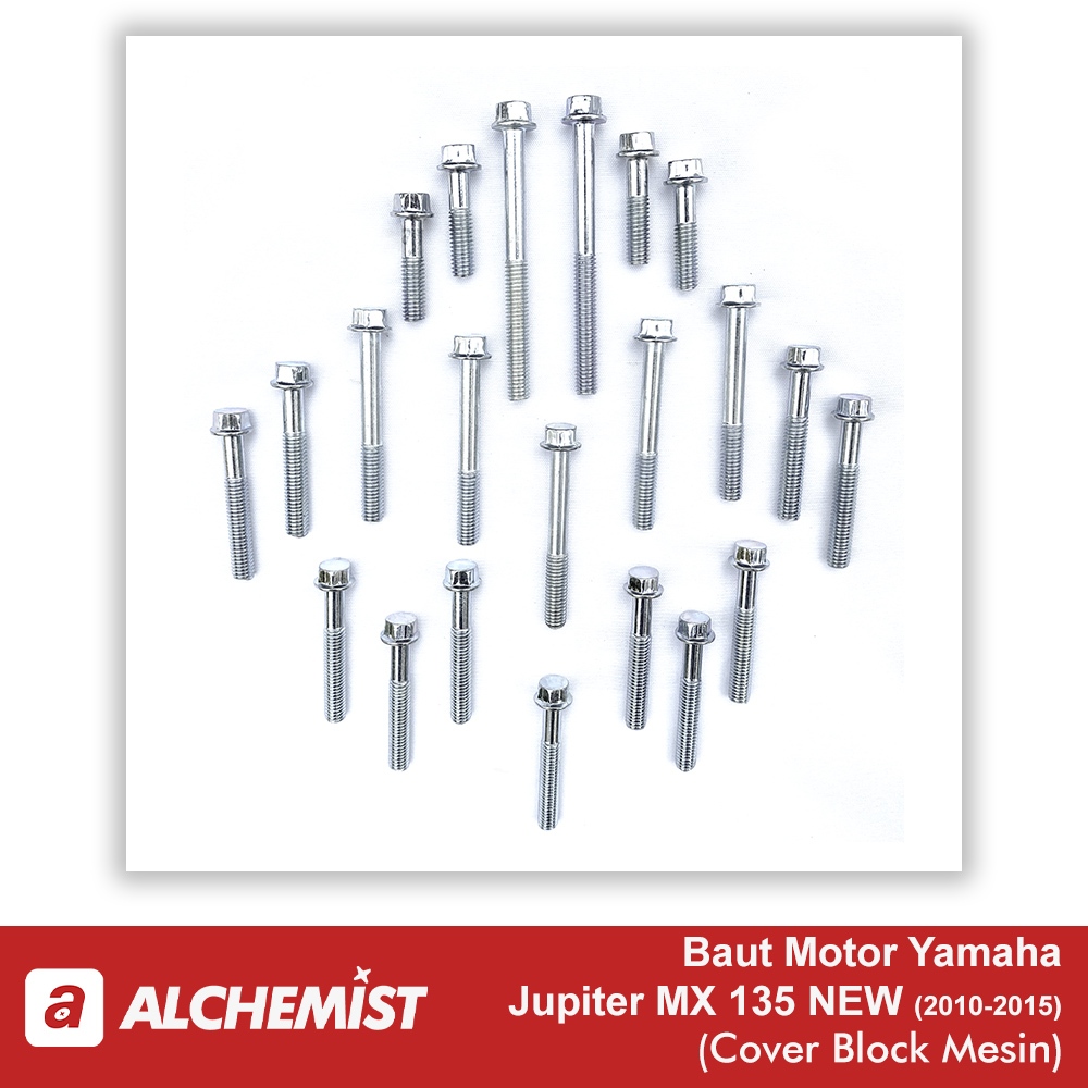 MESIN Jupiter MX 135 New Engine Block Bolt 1Set/Jupiter MX 135 New ...