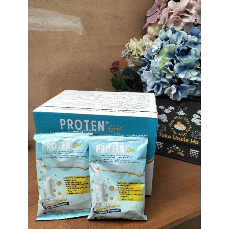 Proten Gold Powder sachet (1 sachet Contains 52 Grams) | Shopee Philippines