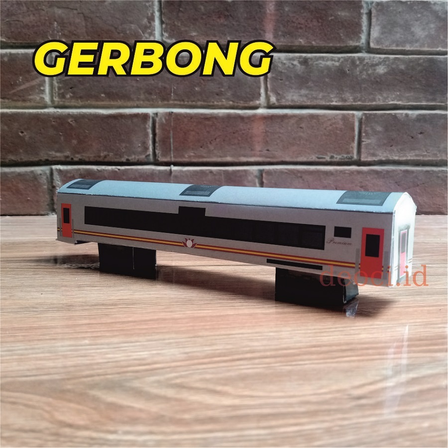 Papercraft Indonesian Rail Carriage RAILKING Scale | Shopee Philippines