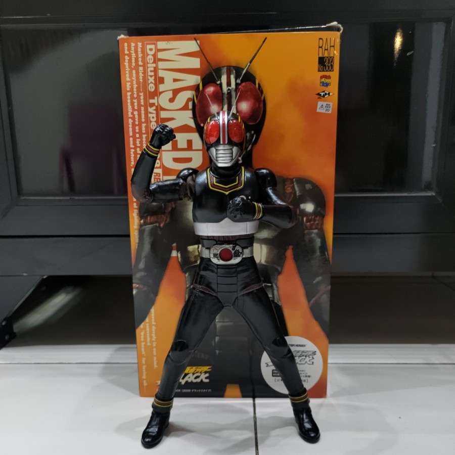 Rah kamen rider black,duluxe Real action heroes masked rider black,ori ...
