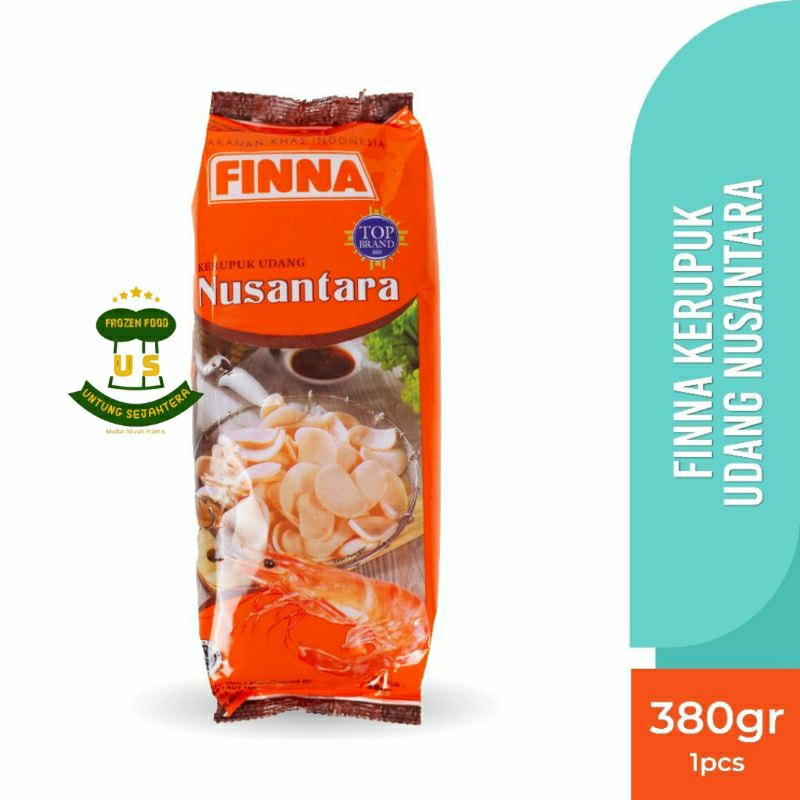 Finna Shrimp Crackers Indonesian Shrimp Crackers 380gr Nusantara ...