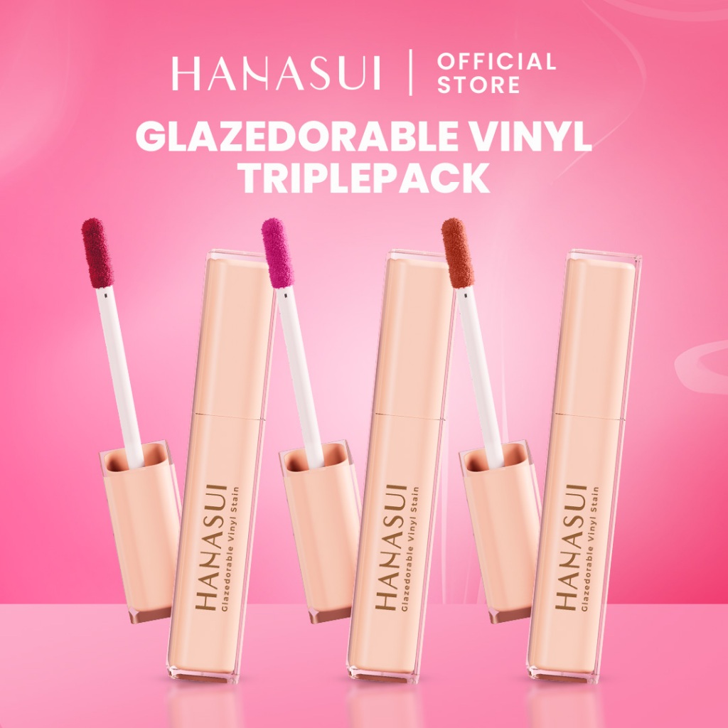 Hanasui Glazedorable Vinyl Stain Special Bundling | Shopee Philippines