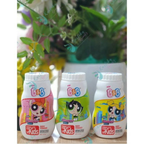 B&B Kids Powder Powerpuff Girls 150gr B&B Powder | Shopee Philippines