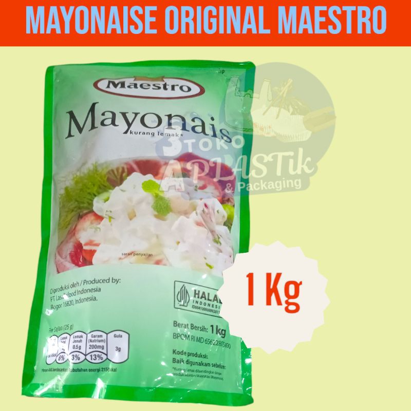 Mayonaise MAESTRO - 1 KG | Shopee Philippines