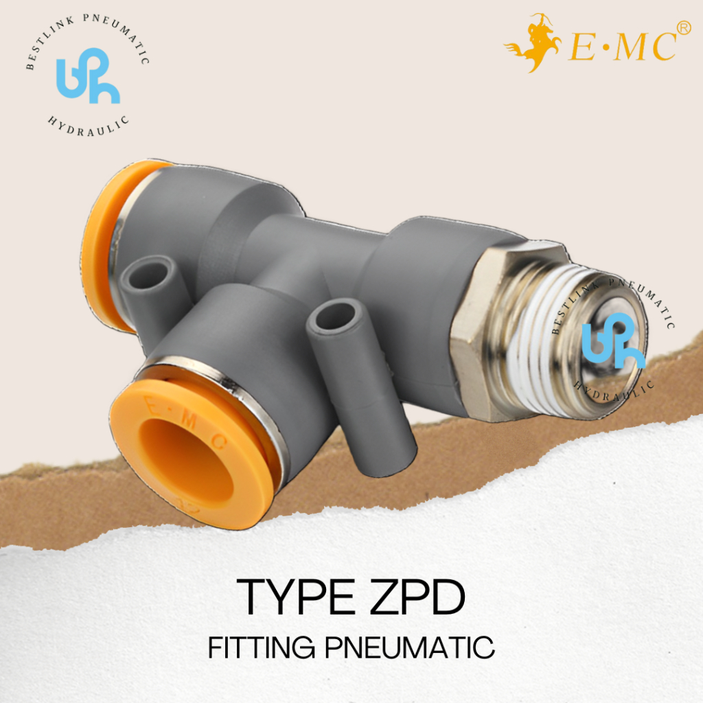 Emc ZPD 06-M6 FITTING PNEUMATIC | Shopee Philippines