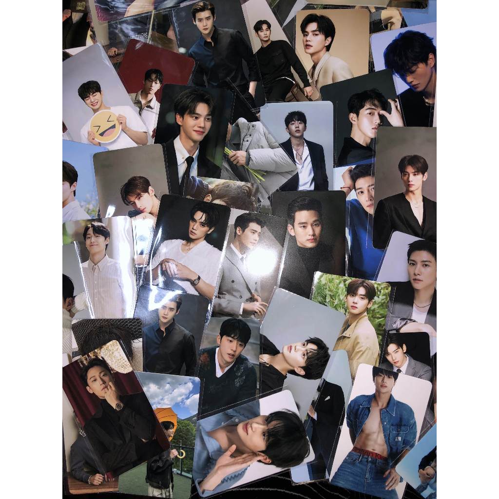Korean photocard actors 20 pcs | Cha eun woo | Lee min hoo | Byeon woo ...