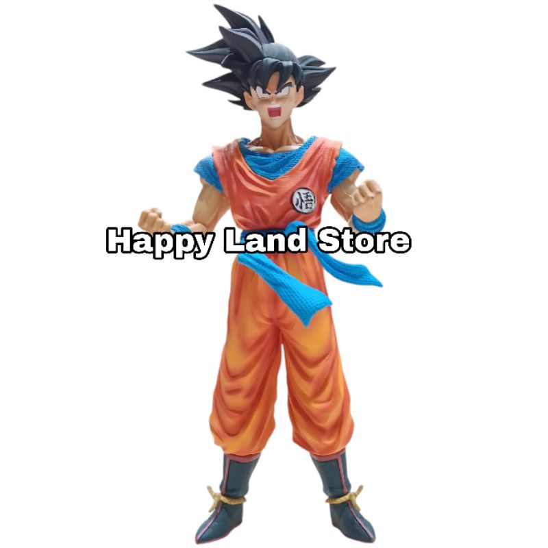Action Figure Anime Dragon Ball Gk Super Saiyan Son Goku Orange Hand ...