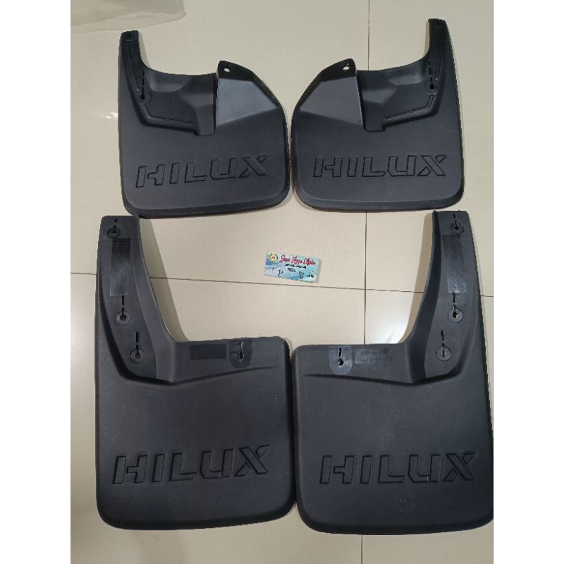 Mud Guard Mud Carpet mudguard Hilux Revo Doble cabin 2016- on | Shopee ...