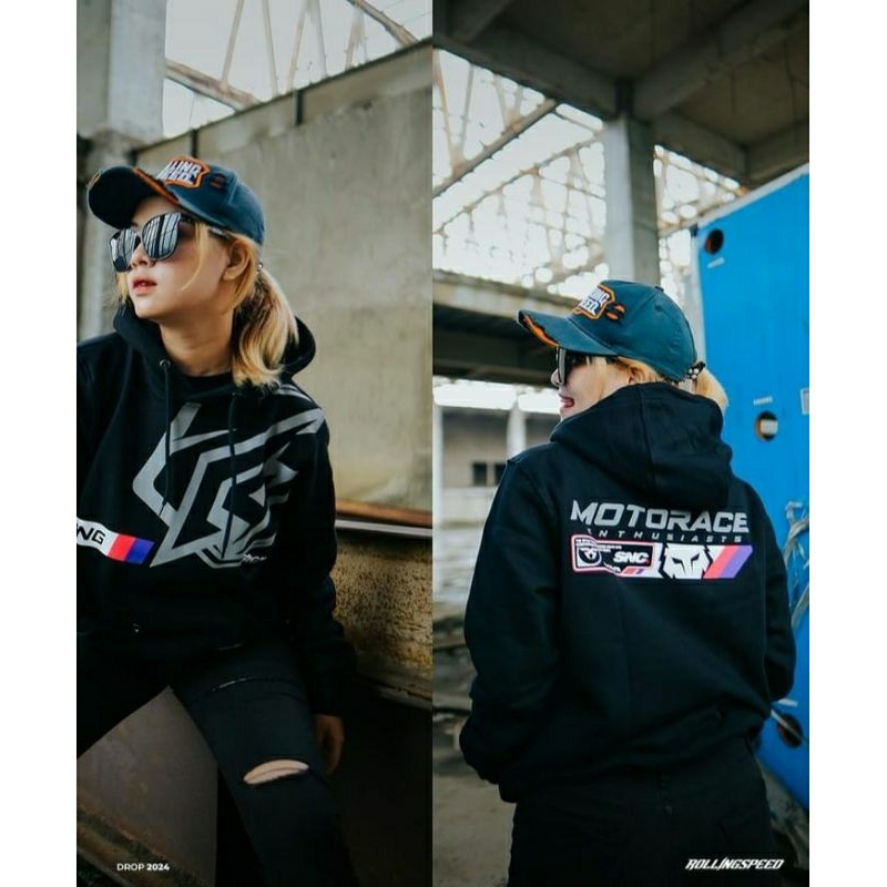 Hoodie Jacket Rolling Speed Motorace Latest Edition | Shopee Philippines