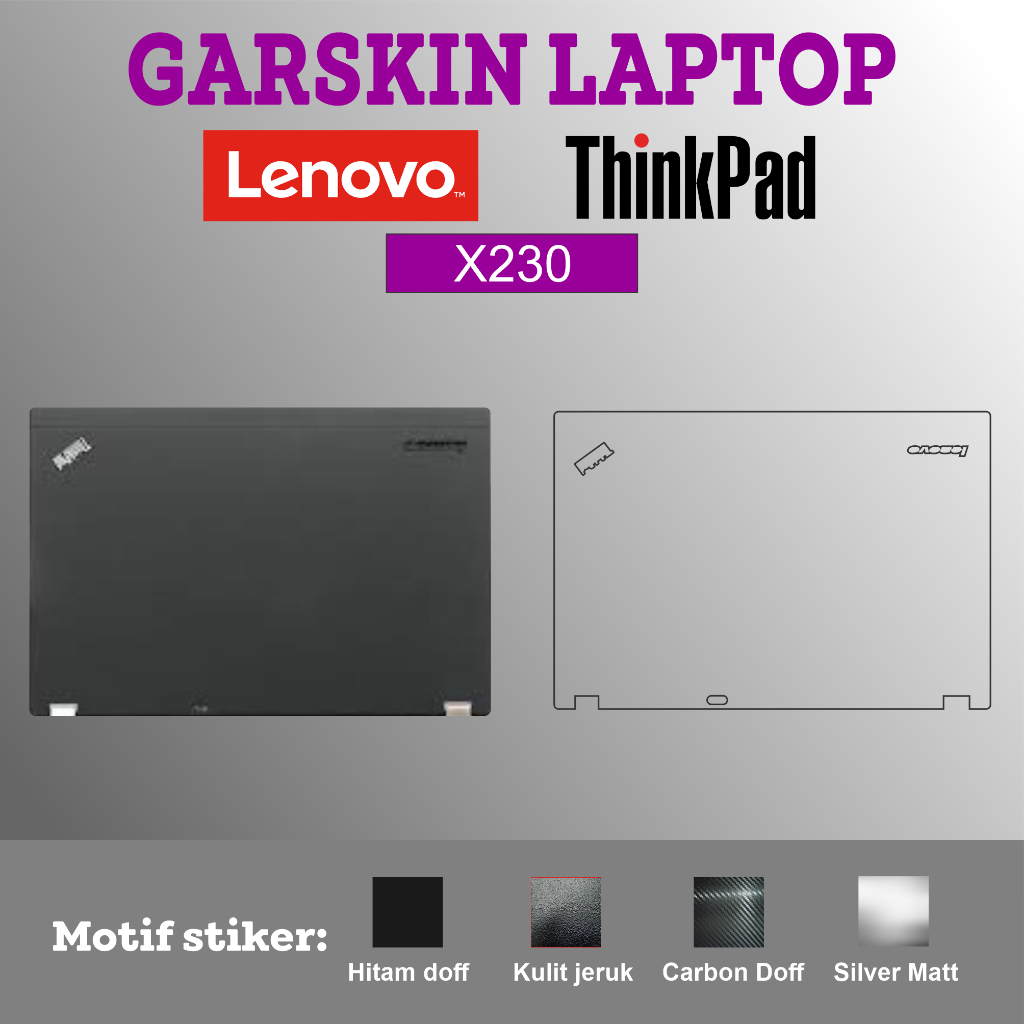 Garskin Laptop X390 Lenovo Thinkpad Skin Protector | Shopee Philippines