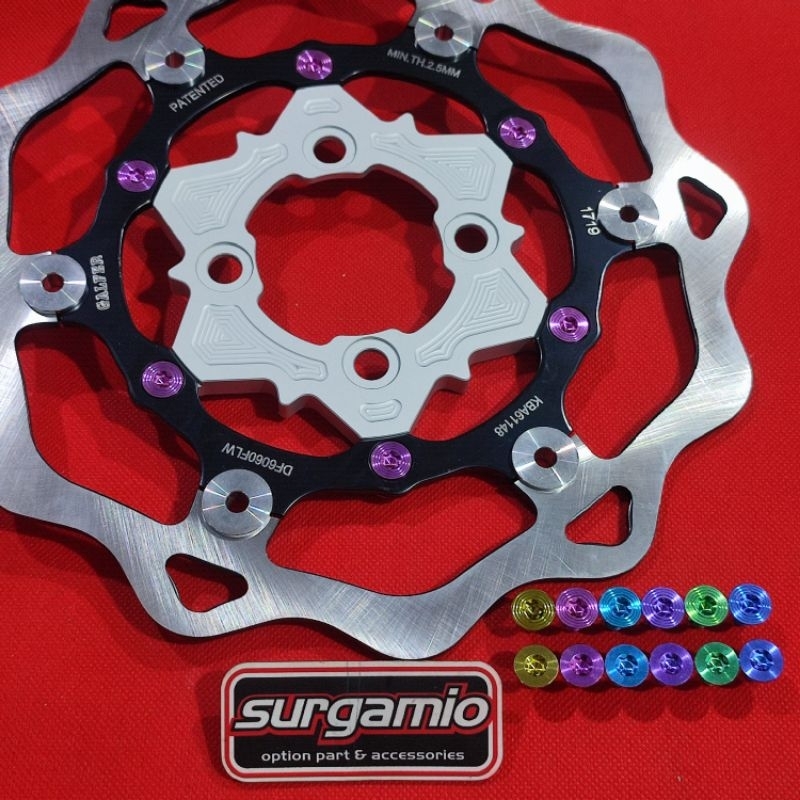 Galfer titanium disc adapter bolt (1pcs) | Shopee Philippines