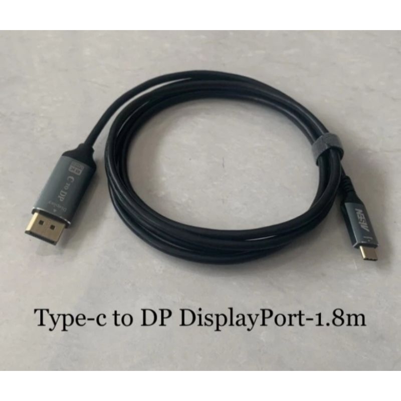 Type C. (USB C) TO DISPLAY PORT 1,8 METERS / TYPE C TO DP 1,8M AISEN ...