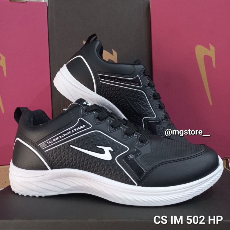 THOMAS CS IM 502 KALEB SCHOOL SHOES BLACK AND WHITE STRAP | Shopee ...