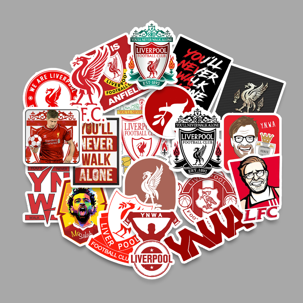 Sticker PACK - LIVERPOOL FC | Sticker Suitcase STICKER TUMBLER STICKER ...