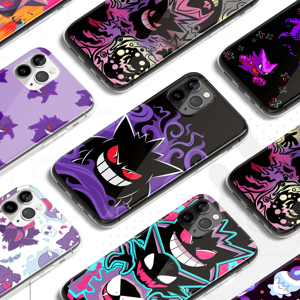 HP Pokemon Gengar Collection Premium Case (All Types of Cell Phones ...