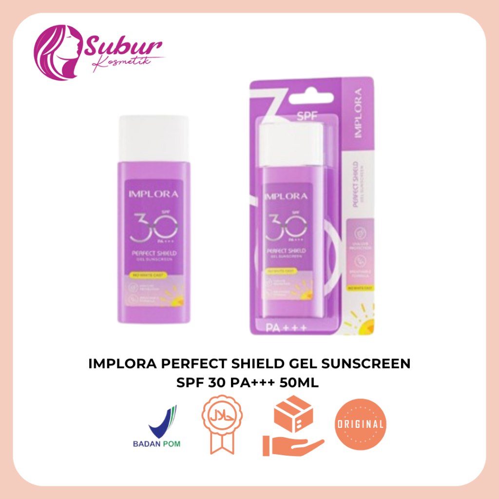 Implora Perfect Shield Gel Sunscreen SPF 30 PA+++ 50ML | Shopee Philippines