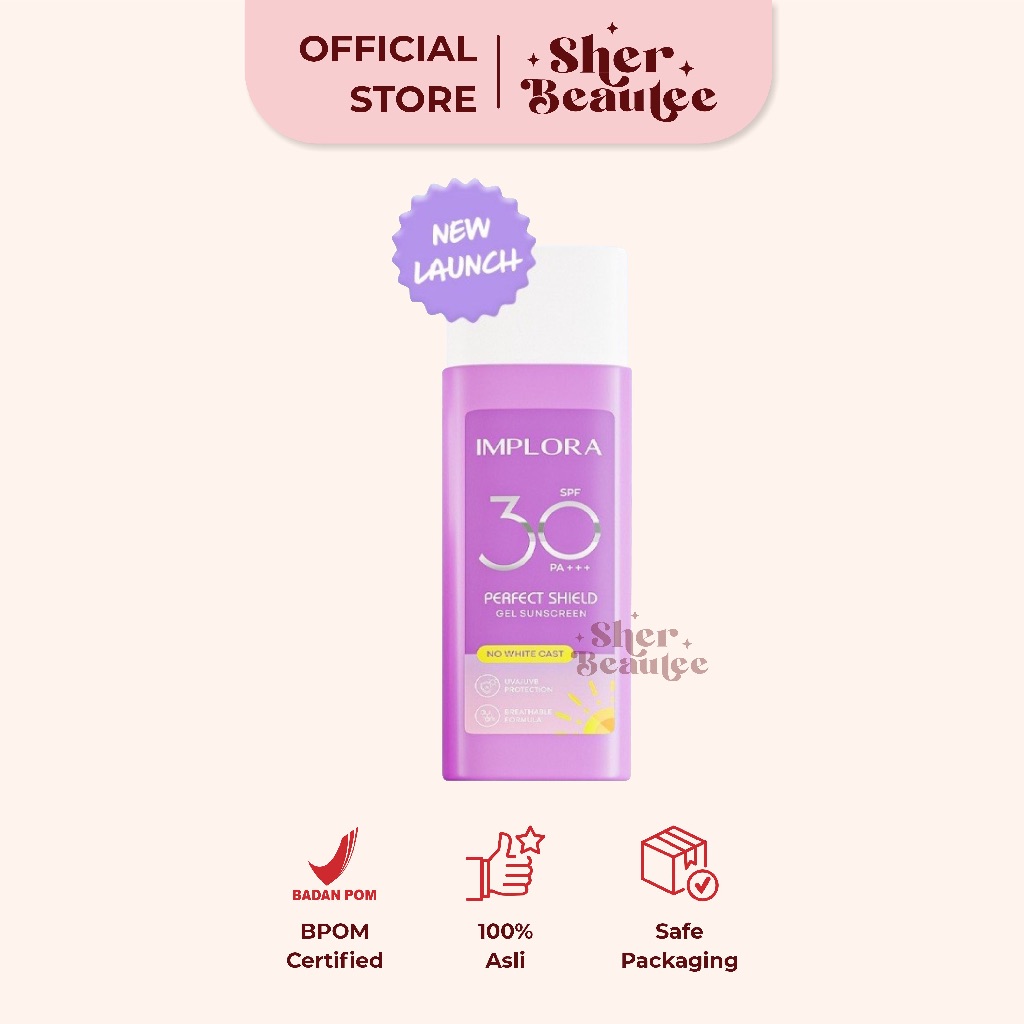 Implora Perfect Shield Gel Sunscreen SPF 30 PA ++ 50ml | Shopee Philippines