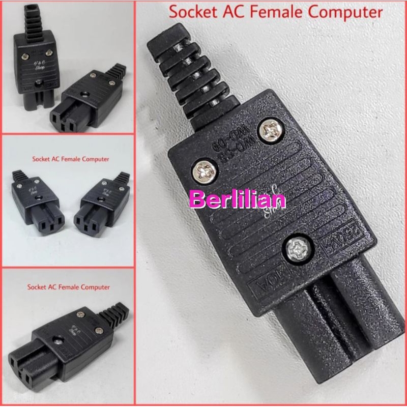 C15 Female Connector/C15 Female Computer AC Socket/C15 AC Computer ...