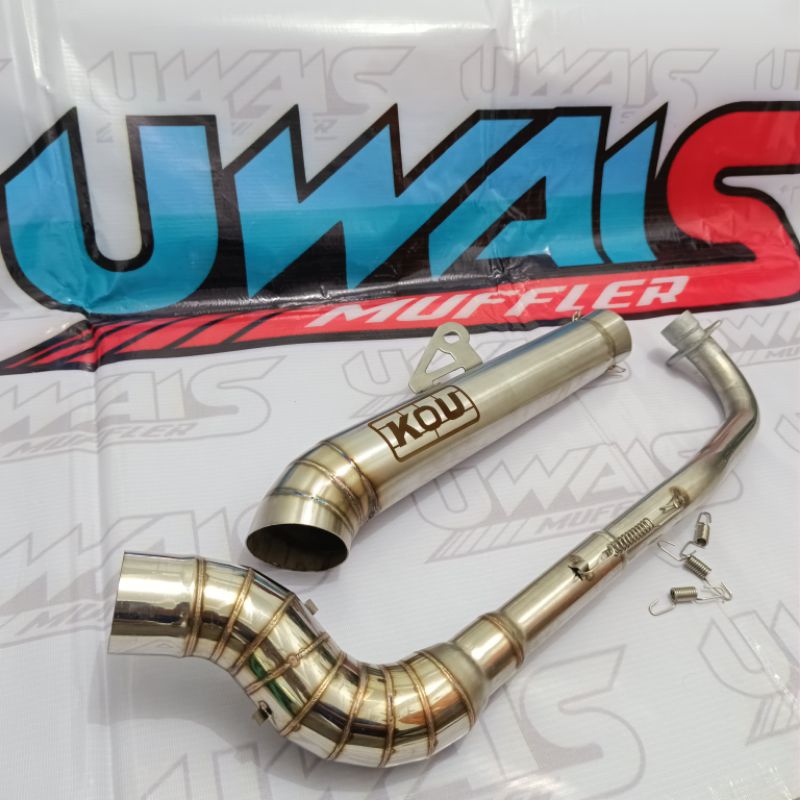 51mm full pure stainless Pro speed sai4 pipe big elbow for Tmx125 ...