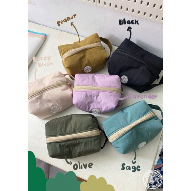 Caramello - Marshpillow Pouch | Boxy Pouch Puffy | Shopee Philippines