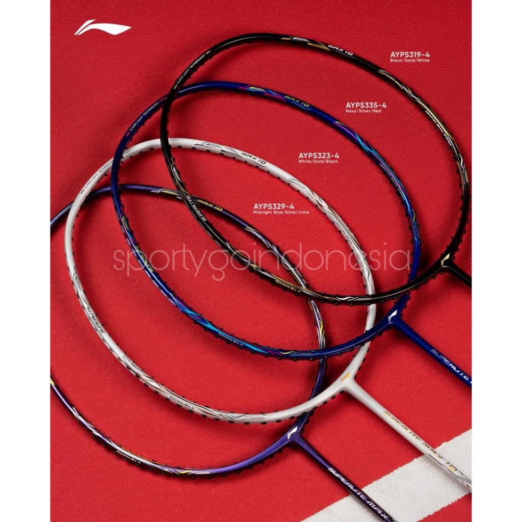 Original LiNing Superlite Max 10 Badminton Racket / Li-Ning Badminton ...