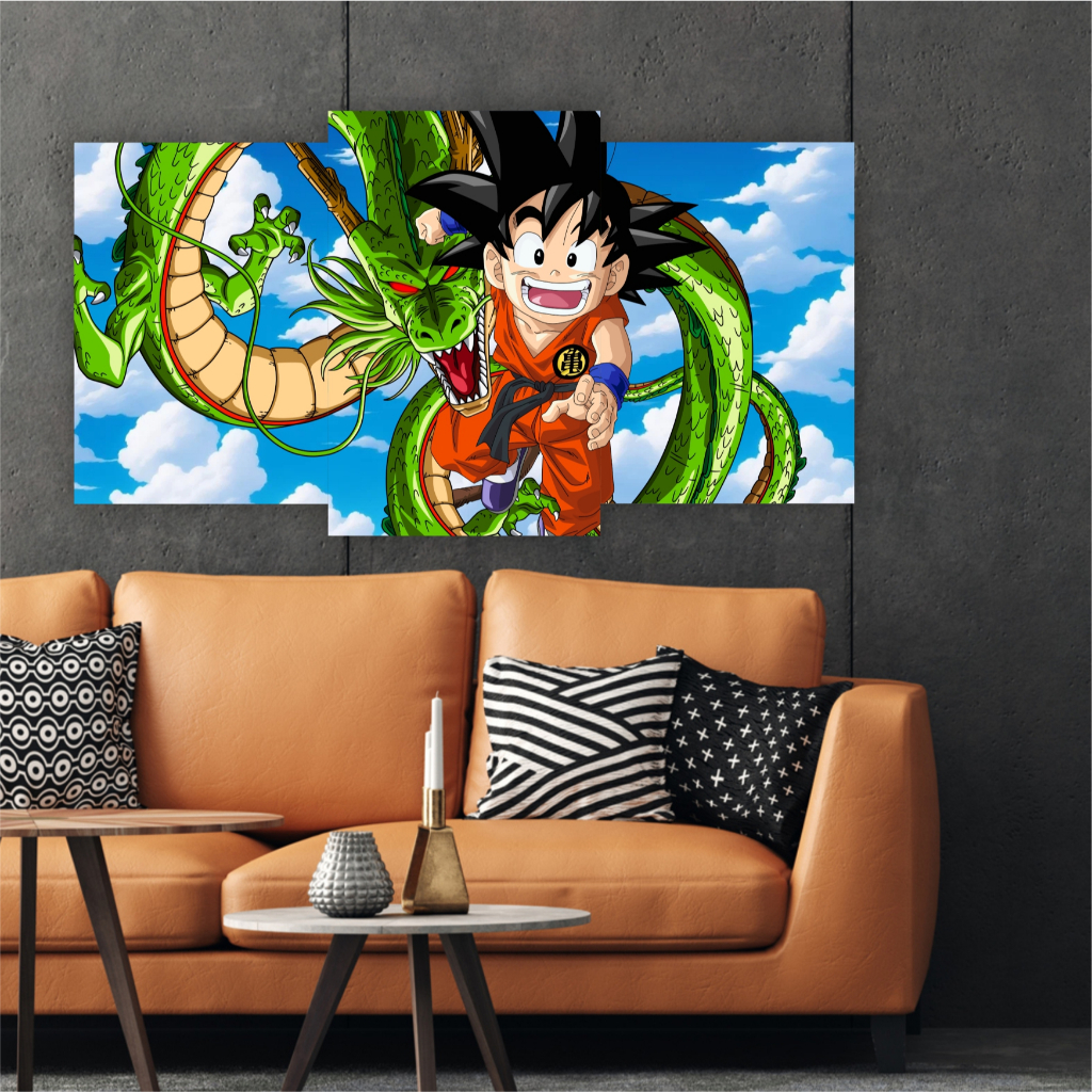 HIASAN DINDING Wall Decoration anime goku dragon ball Wall Display ...