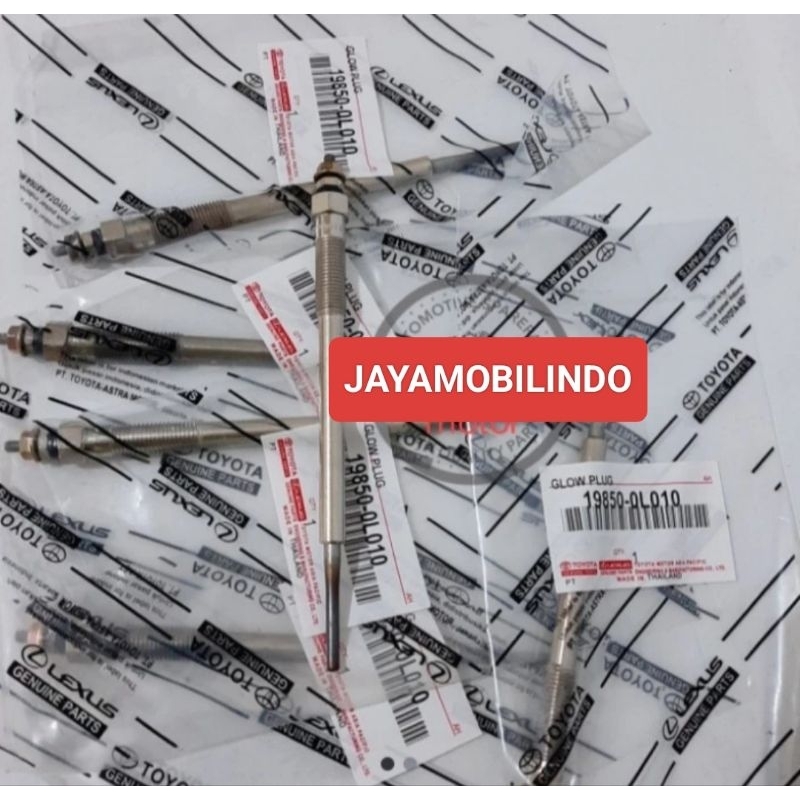 Glow PLUG TOYOTA HILUX DIESEL / INNOVA / FORTUNER 19851750-0L010 | Shopee Philippines
