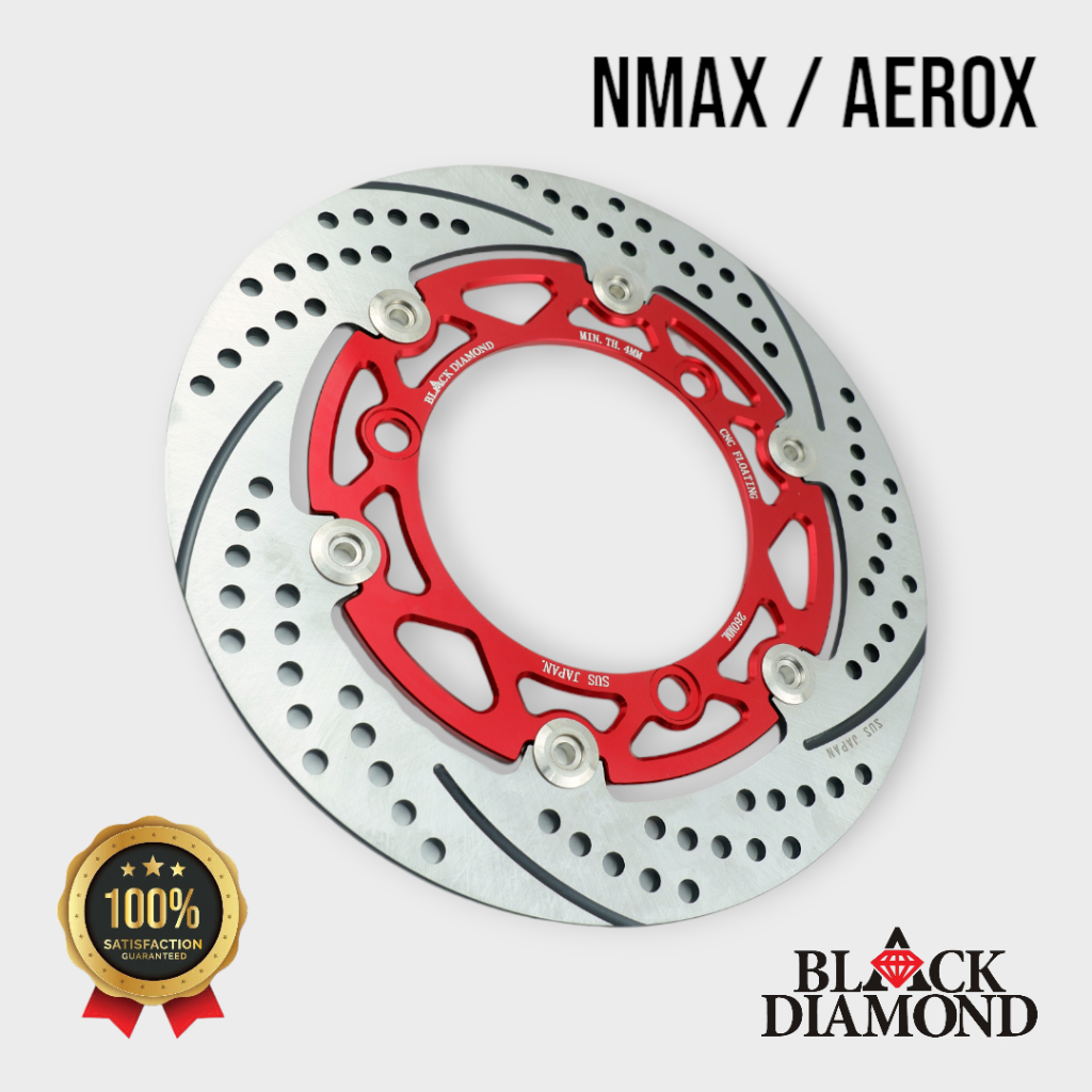 Black Diamond - Disc Brake 260mm Old NMAX New NMAX Connected Floating Twotone Front Disc Brake ...