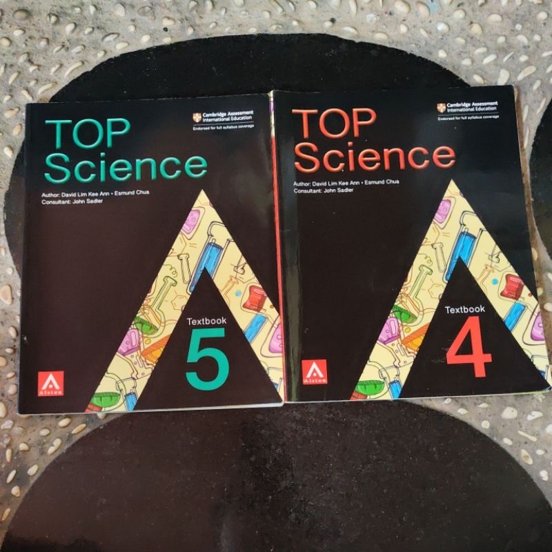 Top Science Books 2,4,5, Textbook, Alston, Cambridge Assessment ...
