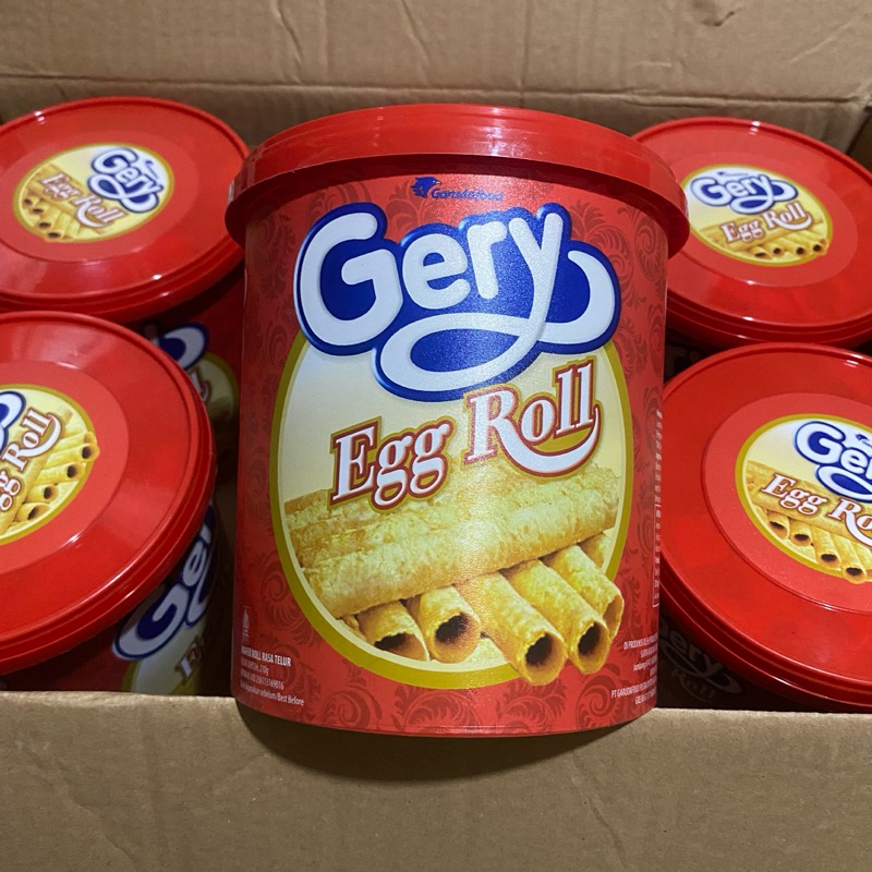 Chocolatos GERY EGG ROLL BUTTER COOKIES Chocolate Vanilla Delight ...