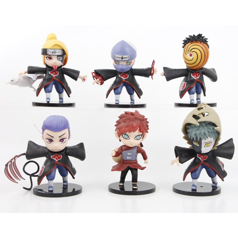 Akatsuki naruto obito deidara zetsu hidan kakuzu Action figure unit ...