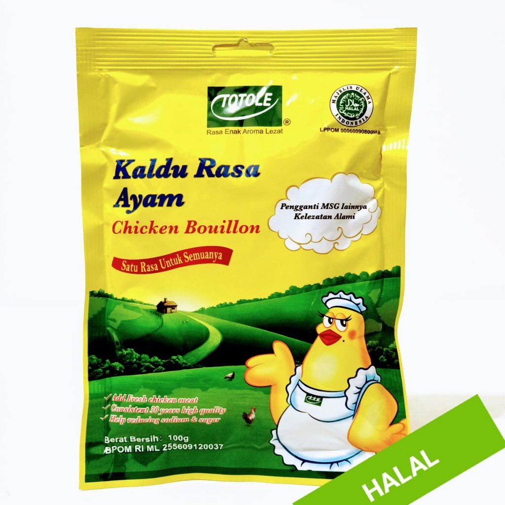 Chicken Bouillon Halal Totole 100 Grams 100g | Shopee Philippines