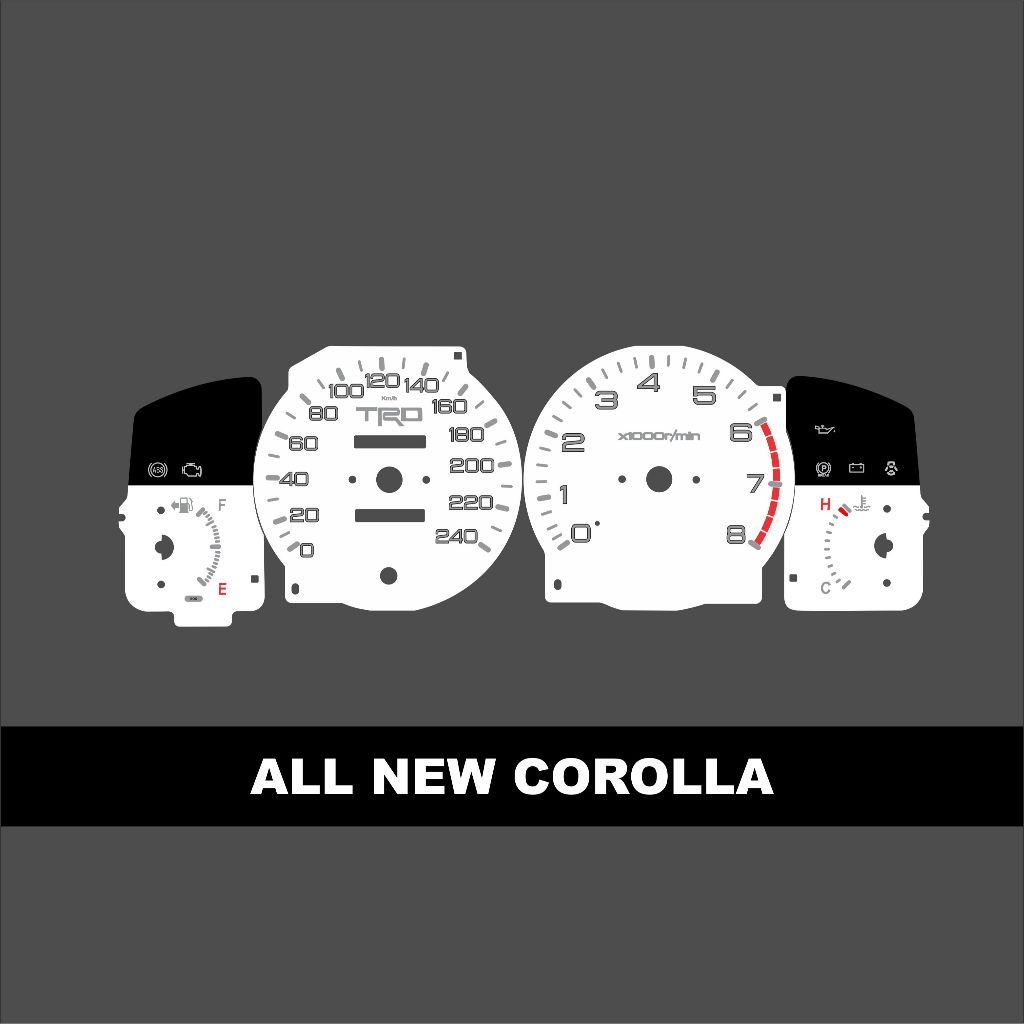 ALL NEW COROLLA Speedometer | Shopee Philippines