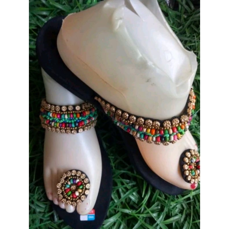 Balinese ethnic sandals/bali ethnic sandals/monte sandals/typical ...