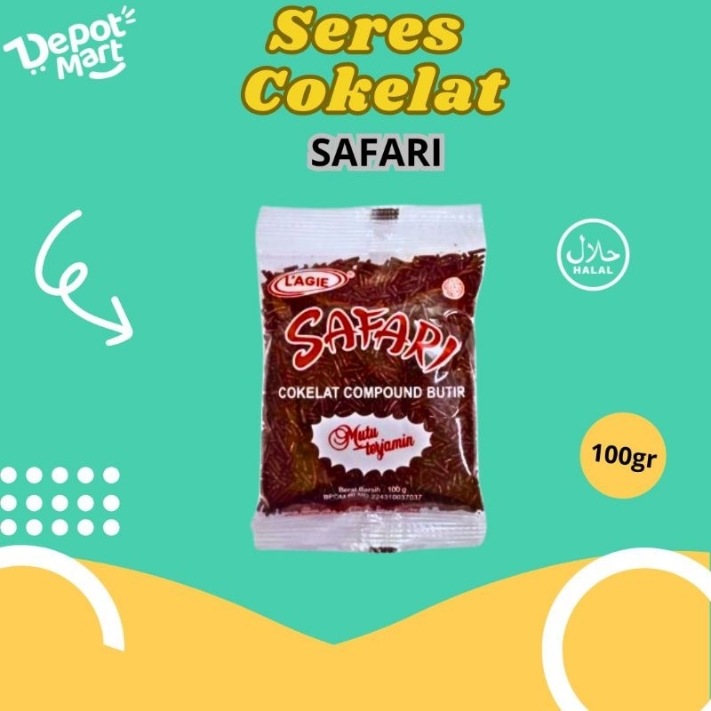 Lagie Meses CHOCOLATE Safari 100 gr | Shopee Philippines