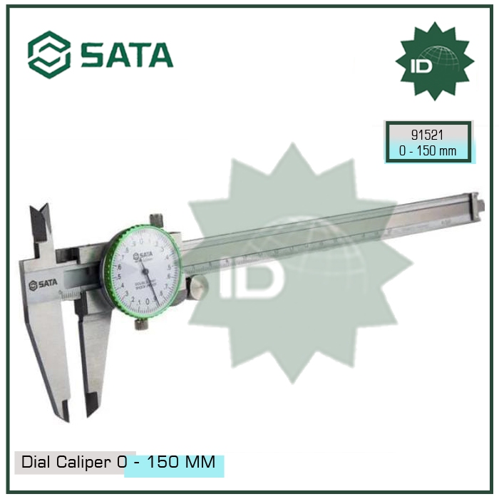 Sigmat caliper Meter caliper Meter caliper - Dial caliper 0-150 mm ...