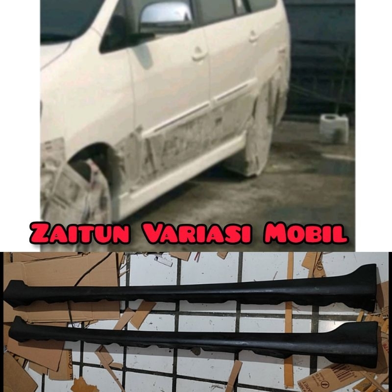 Variation Olives | Side skirt Body kit Sideskirt Kijang innova type V ...