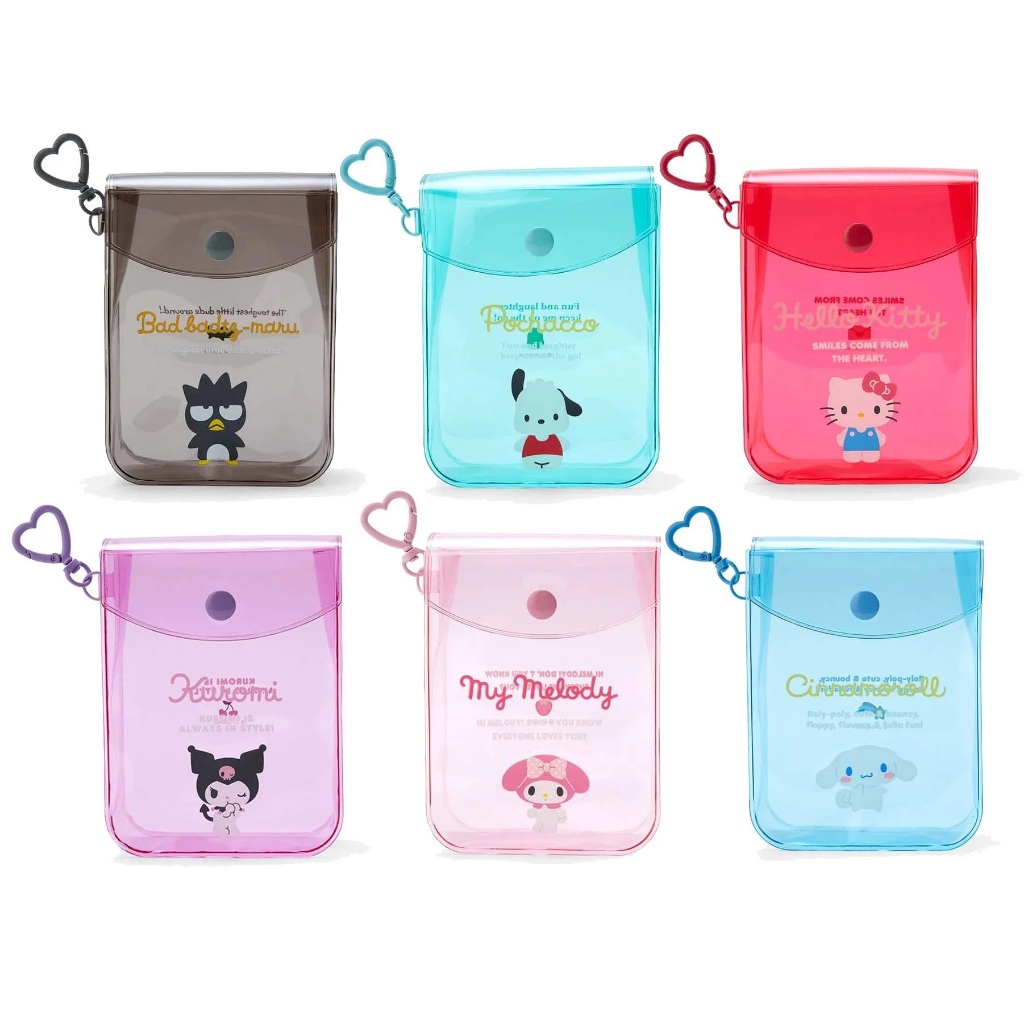 Sanrio Japan PVC Clear Mini Pouch / Kuromi Cinnamoroll Melody Pochacco | Shopee Philippines